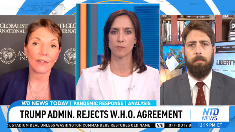 U.S. Rejects the WHO Agreement – Reggie Littlejohn, Alex Newman ...